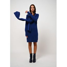 AUTHENTIC CASHMERE Kaschmir-Schal "Vaymont" in Blau - (L)200 x (B)30 cm - 52% | Damen-schals-tuecher