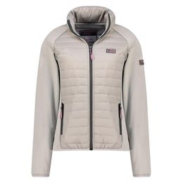 Geographical Norway Fleecejacke "Tour" in Grau - 73% | Gr&ouml;&szlig;e M | Damenjacken