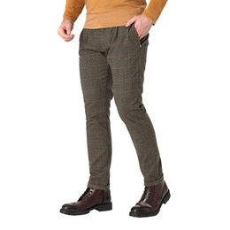 Timezone Chino ''Charly'' - Regular fit - in Khaki - 56% | Gr&ouml;&szlig;e W33/L32 | Herrenhosen