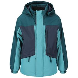 ZIGZAG Ski-/ Snowboardjacke "Arctic" in T&uuml;rkis - 49% | Gr&ouml;&szlig;e 110 | Kinder-outdoor-jacken