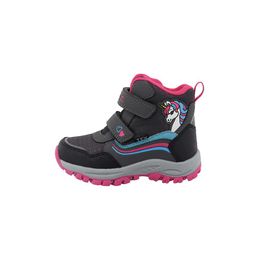 Kappa Winterboots "Erica" in Grau/Pink - 33% | Gr&ouml;&szlig;e 32 | Kinderstiefel