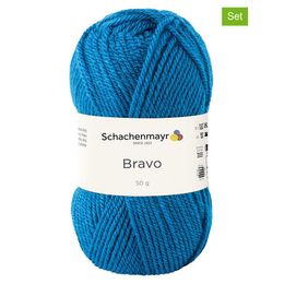 Schachenmayr since 1822 20er-Set: Kunstfasergarne ''Bravo Color'' in Blau - 20 x 50 g - 48% | Kreativbedarf-diy