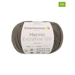 Schachenmayr since 1822 10er-Set: Wollgarne ''Merino Extrafine 120'' in Khaki - 10x50 g - 52% | Kreativbedarf-diy
