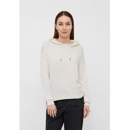 Bench Hoodie "Mariel" in Wei&szlig; - 70% | Gr&ouml;&szlig;e 36 | Damen-sweatshirts-jacken