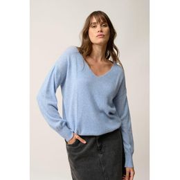 Just Cashmere Kaschmir-Pullover "Birse" in Hellblau - 58% | Gr&ouml;&szlig;e M | Damen-pullover-cardigans