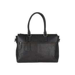 Burkely Leder-Schultertasche in Schwarz - 55% | Damen-taschen