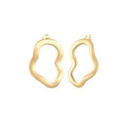 Elli Earrings 'Organic' female Gold size One Size