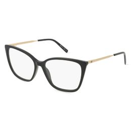 Missoni MMI 0123 Brille Damen | Fassung: Vollrand, Quadratisch, Schwarz Gold