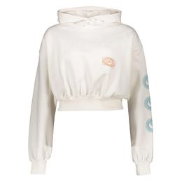 Reebok Hoodie "Good Vives" in Wei&szlig; - 63% | Gr&ouml;&szlig;e L | Damen-sweatshirts-jacken