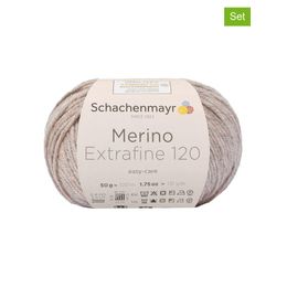 Schachenmayr since 1822 10er-Set: Wollgarne ''Merino Extrafine 120'' in Natur - 10x50 g - 50% | Kreativbedarf-diy