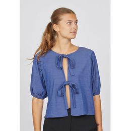 Sisters Point Bluse in Blau - 77% | Gr&ouml;&szlig;e XS | Damen-blusen