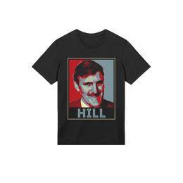 F4NT4STIC T-Shirt 'TV Times Jimmy Hill Sports Presenter' Herren Gr&ouml;&szlig;e S mischfarben / schwarz