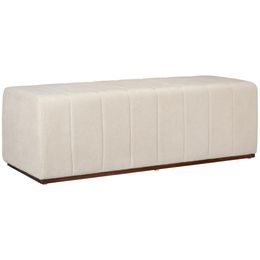 Mid.you Hockerbank, Beige, Holz, Textil, Kiefer, Sperrholz, 1-Sitzer, 122x41x45 cm, Esszimmer, B&auml;nke, Sitzb&auml;nke