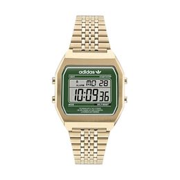 adidas originals Digital Watch 'Ao Street' female Gold size One Size