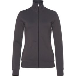 Damen Sweatjacke stone Gr&ouml;&szlig;e 32/34