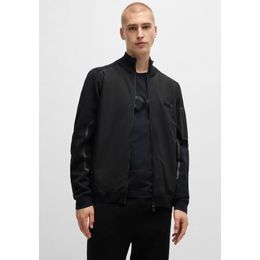BOSS Green Bomberjacke &raquo;Zhino&laquo; mit Markenlabel Black001 M M Jacke von BOSS Green Menswear