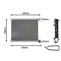 Van Wezel W&auml;rmetauscher, Innenraumheizung f&uuml;r CITRO&Euml;N/PEUGEOT 6448V6 6448S4 09006281