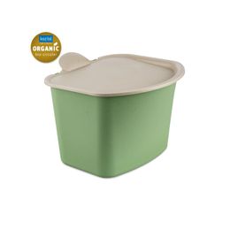 Koziol BIBO - Bio Abfall Beh&auml;lter in nature leaf green | Gr.: onesize