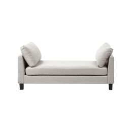 Beliani Chaiselongue ARCHIANE in Grau/Schwarz - (W) 170 x (H) 60 x (L) 85 cm | Gr.: onesize