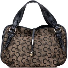 C&eacute;line Celine Hobo Bags - C Carriage Canvas Bittersweet Hobo - Gr. unisize - in Braun - f&uuml;r Damen
