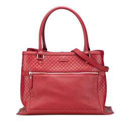Gucci Hobo Bags - Large Soft MicroGuccissima Satchel - Gr. unisize - in Rot - f&uuml;r Damen