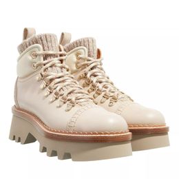 Chlo&eacute; Chlo&eacute; Stiefel & Boots - Owena Ankle Booties - Gr. 41 (EU) - in Beige - f&uuml;r Damen