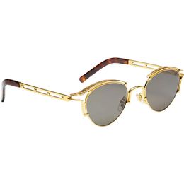 Jean Paul Gaultier Sonnenbrillen - Lunettes Ressort Sunglasses Gold - Gr. unisize - in Mehrfarbig - f&uuml;r Damen