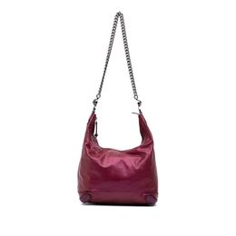 Gucci Hobo Bags - Medium Metallic Leather Galaxy Chain Shoulder Bag - Gr. unisize - in Orange - f&uuml;r Damen