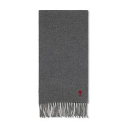 AMI Paris T&uuml;cher & Schals - Scarfs Gris Fonce - Gr. unisize - in Grau - f&uuml;r Damen