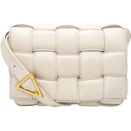 Bottega Veneta Crossbody Bags - Bottega Veneta Padded Cassette - Off-White - Gr. unisize - in Beige - f&uuml;r Damen