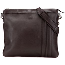 Gucci Hobo Bags - Leather Crossbody - Gr. unisize - in Braun - f&uuml;r Damen