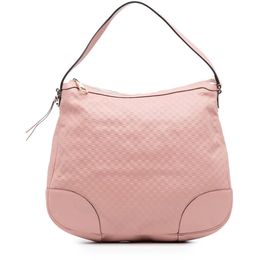 Gucci Hobo Bags - Large MicroGuccissima Bree Shoulder Bag - Gr. unisize - in Gold - f&uuml;r Damen