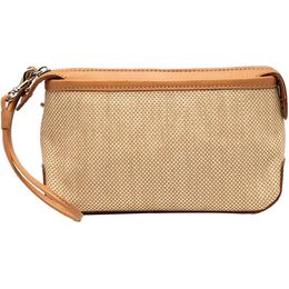 Burberry Clutches - Canvas Wristlet Clutch - Gr. unisize - in Braun - f&uuml;r Damen