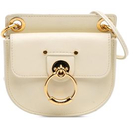 Chlo&eacute; Chlo&eacute; Hobo Bags - Mini Leather Tess Crossbody - Gr. unisize - in Wei&szlig; - f&uuml;r Damen