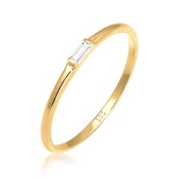 Elli Ringe - Ring Liebe Zart Edel Geo Topas 585 Gelbgold - Gr. 56 MM - in Gold - f&uuml;r Damen