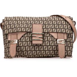 Fendi Hobo Bags - Zucchino Canvas Sweety Crossbody - Gr. unisize - in Braun - f&uuml;r Damen