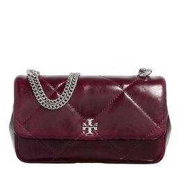 Tory Burch Clutches - 'Kira Diamond' Mini Crossbody Bag - Gr. unisize - in Rot - f&uuml;r Damen