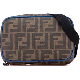 Fendi Hobo Bags - Zucca Coated Canvas Camera Bag - Gr. unisize - in Braun - f&uuml;r Damen