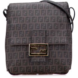 Fendi Hobo Bags - Zucchino Spalmati Crossbody - Gr. unisize - in Braun - f&uuml;r Damen
