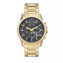 Armani Exchange Uhren - Chronograph Stainless Steel Watch, AX1721 - Gr. unisize - in Gold - f&uuml;r Damen