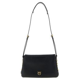 Pinko Hobo Bags - Triplet' Mini Crossbody Bag - Gr. unisize - in Schwarz - f&uuml;r Damen