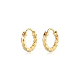 Elli Ohrringe 925 Sterling Silber in Gold | Gr.: onesize