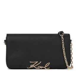 K by KARL LAGERFELD Karl Lagerfeld Hobo Bags - K/Signature Mini-Schultertasche - Gr. unisize - in Schwarz - f&uuml;r Damen