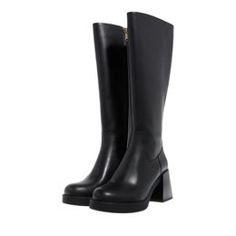 Coach Stiefel & Boots - Natasha Leather Boot - Gr. 36,5 (EU) - in Schwarz - f&uuml;r Damen