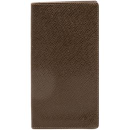 Louis Vuitton Portemonnaie - Taiga Checkbook Wallet - Gr. unisize - in Braun - f&uuml;r Damen