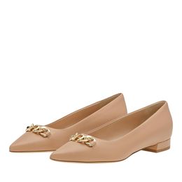 Aigner Hohe Schuhe - Pumps ALINA 6B - Gr. 40 (EU) - in Beige - f&uuml;r Damen