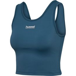 Hummel Sportshirt "Hmlhiit Intensity W Top" in Blau | Gr.: XS