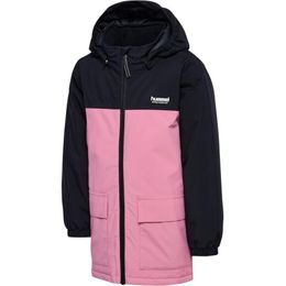 Hummel Outdoor Overall "Hmljr Block Jacket WP" in Rosa | Gr.: 164