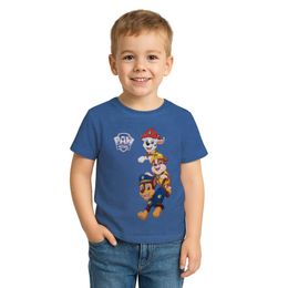 PAW PATROL T-Shirt - Blau in blau | Gr.: 110/116