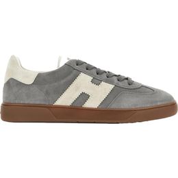 Hogan Low-Top Sneaker - sneakers grijs cream - Gr. UK_10 - in Grau - f&uuml;r Damen
